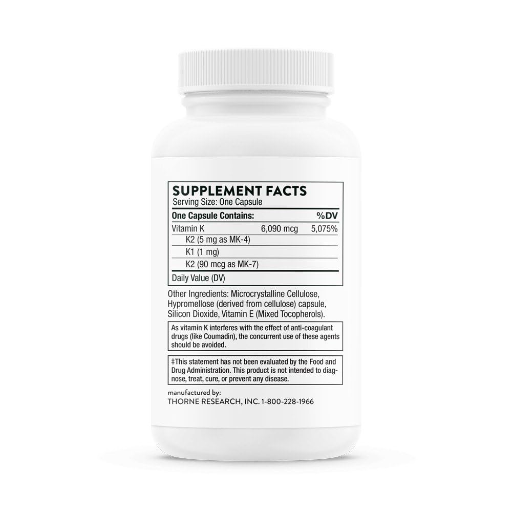 daily wellness with THORNE supplements