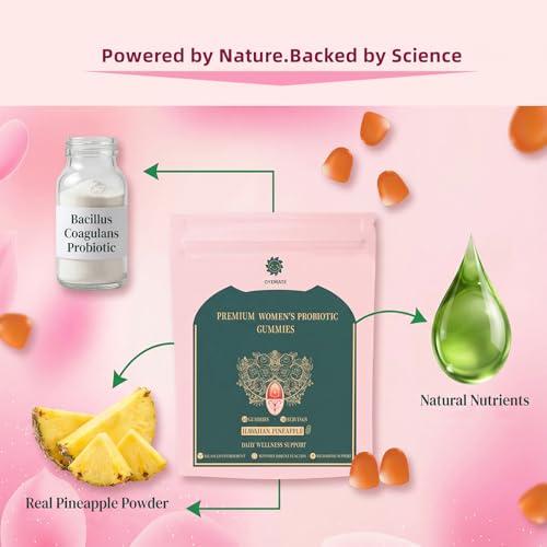 daily women's probiotic gummy supplement