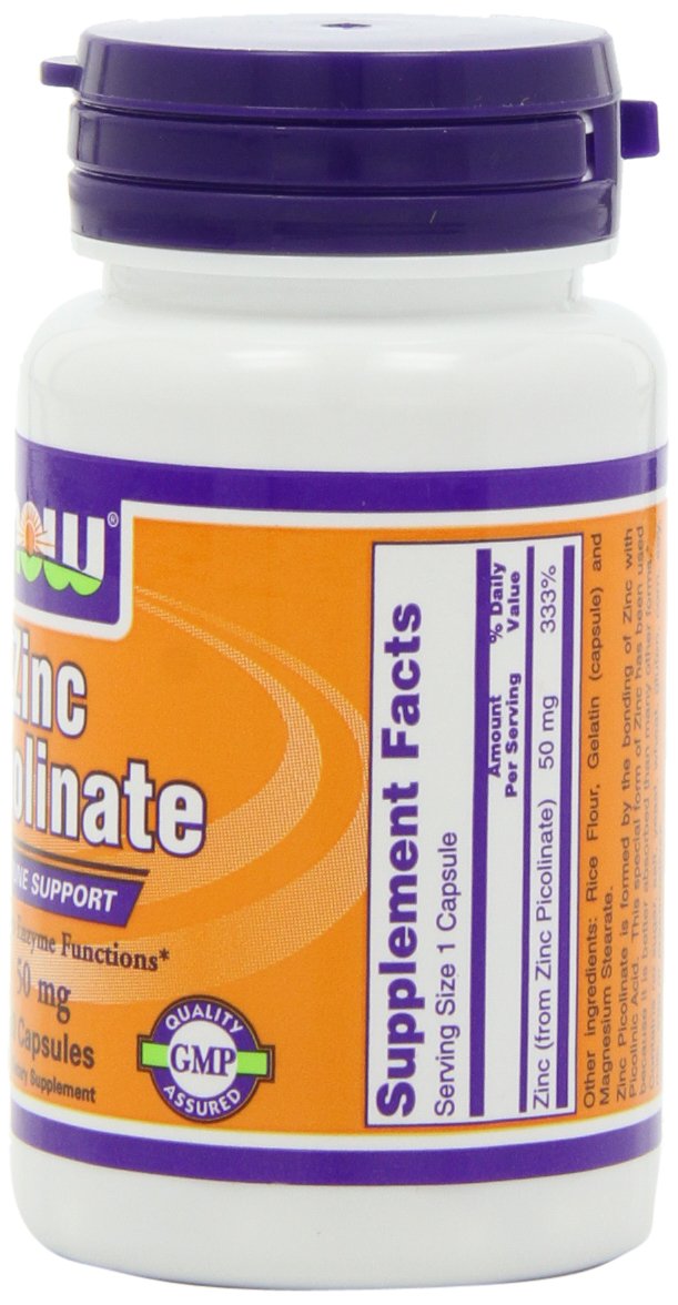 Daily zinc capsules for overall health