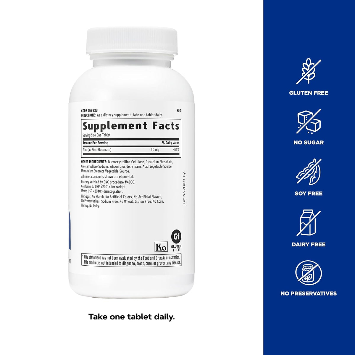 daily zinc for overall health