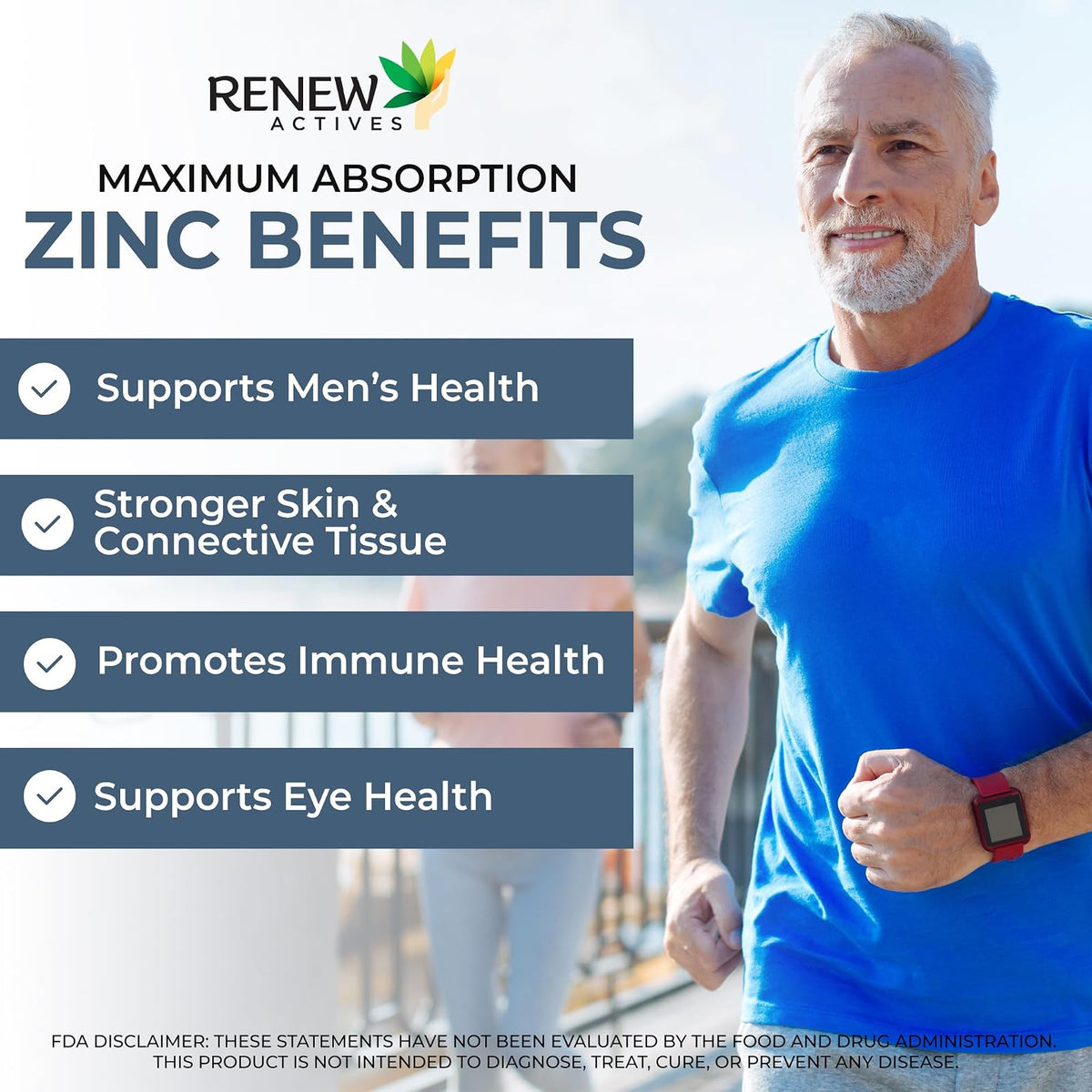 daily zinc for overall wellness