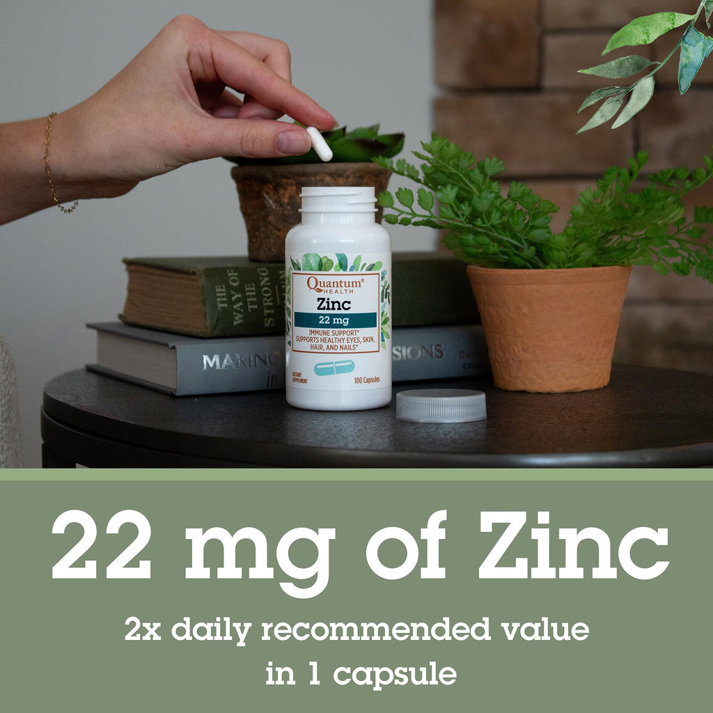 Daily zinc for overall wellness