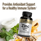 daily zinc intake for immune support