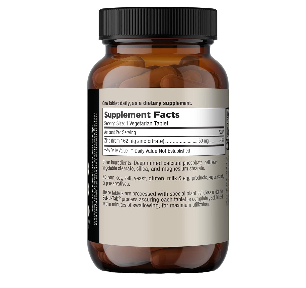 daily zinc supplement for overall health