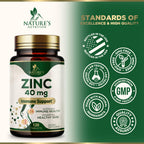 Daily Zinc support for overall wellness