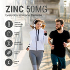 Daily zinc tablets for overall health