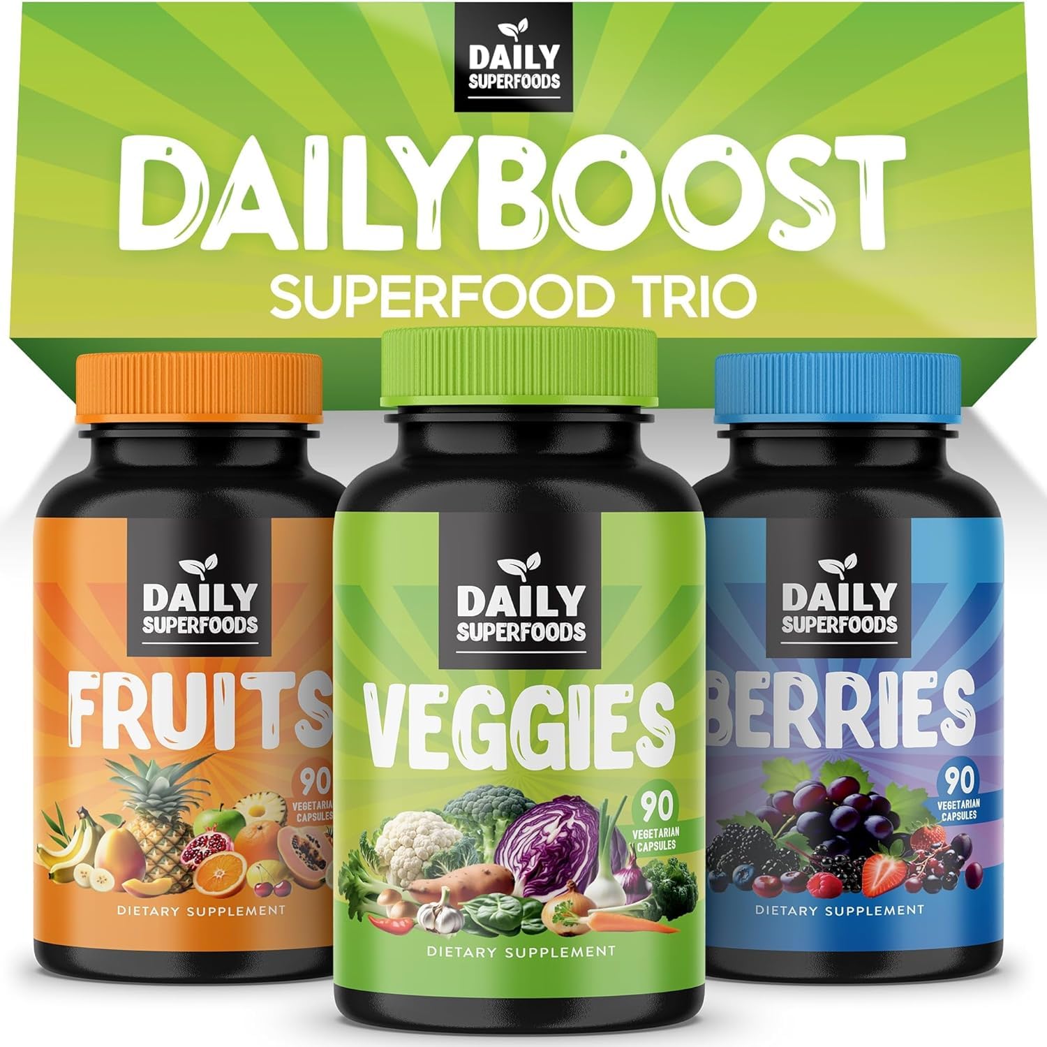 DailyBoost whole food supplement capsules