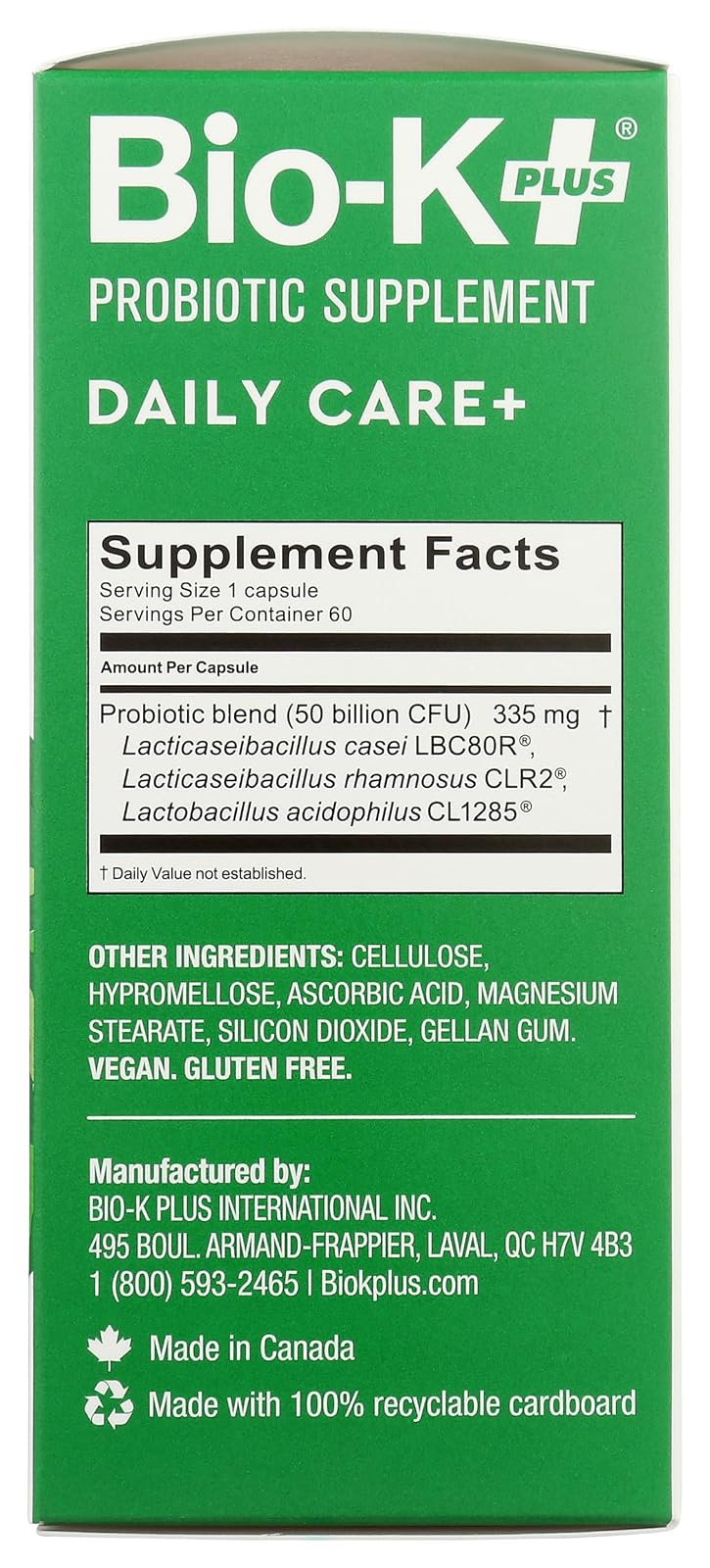 dailycare probiotics for overall wellness