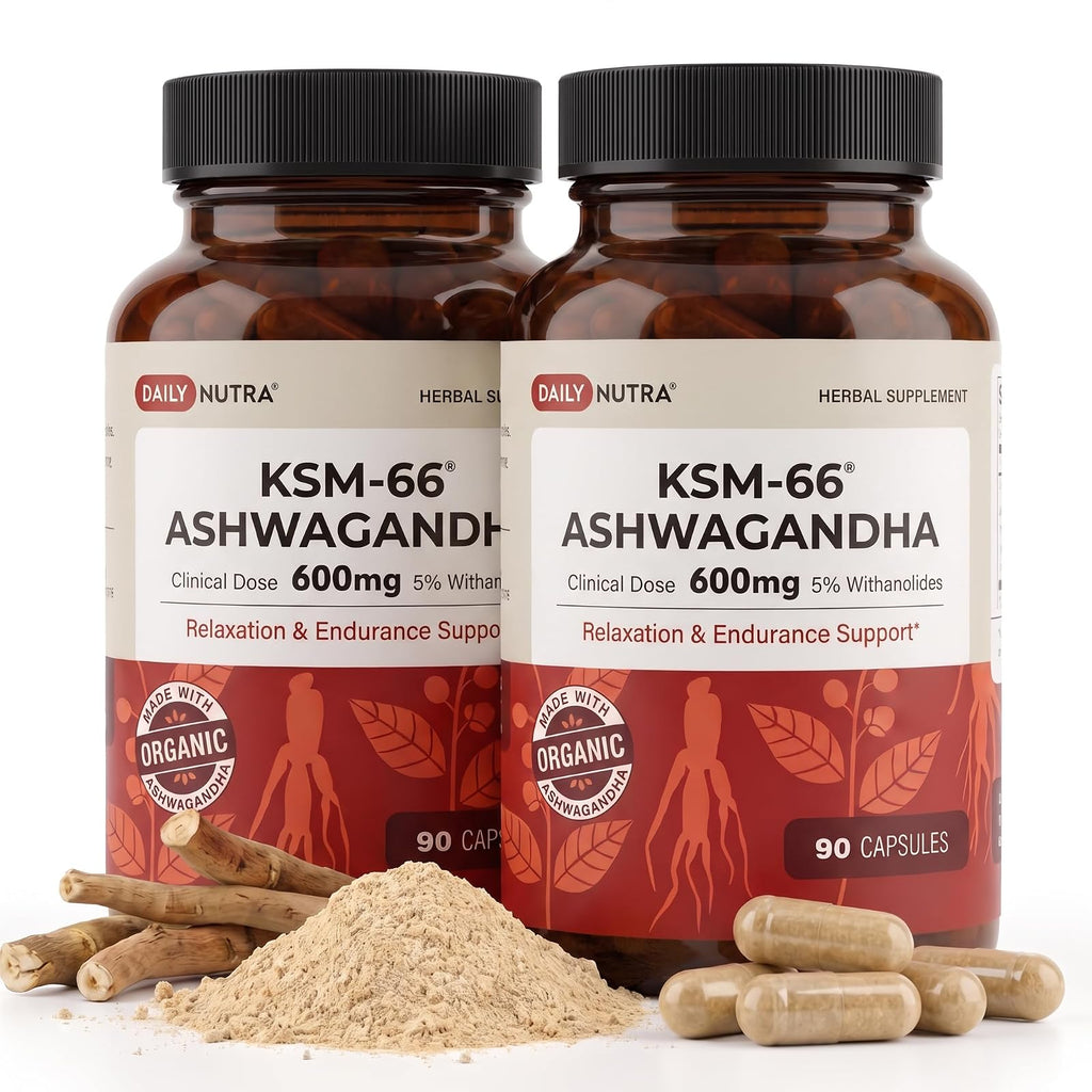 DailyNutra Ashwagandha 600 mg capsules