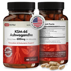 DailyNutra ashwagandha capsules for stress relief