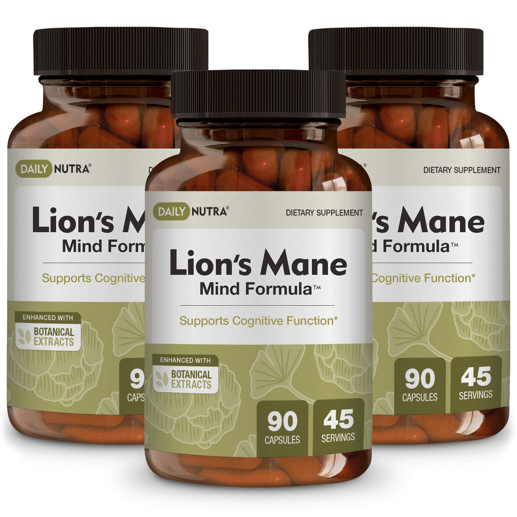 DailyNutra Lion’s Mane supplement benefits