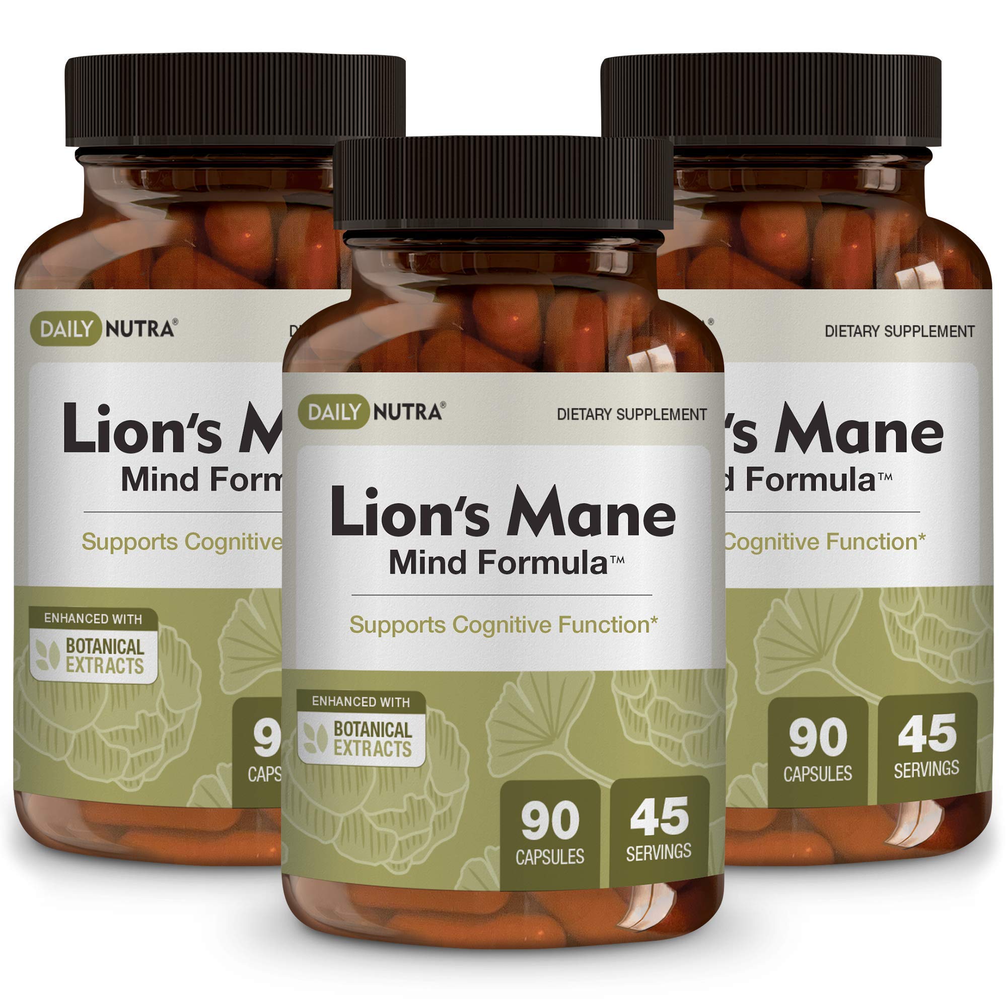 DailyNutra Lion’s Mane supplement benefits