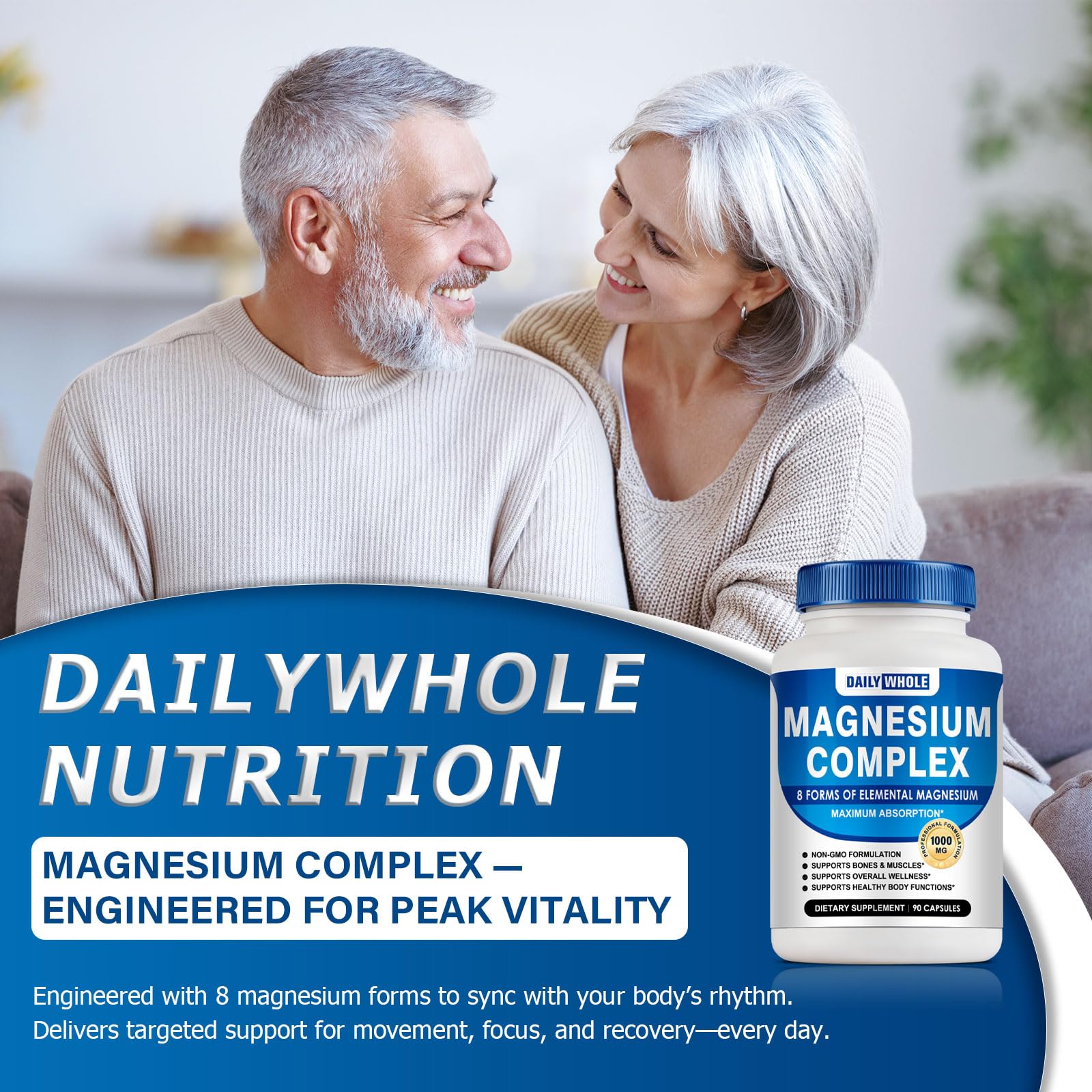 DailyWhole magnesium for overall wellness
