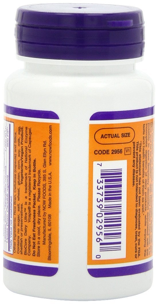 Dairy Digest 90 VegiCaps for bloating relief