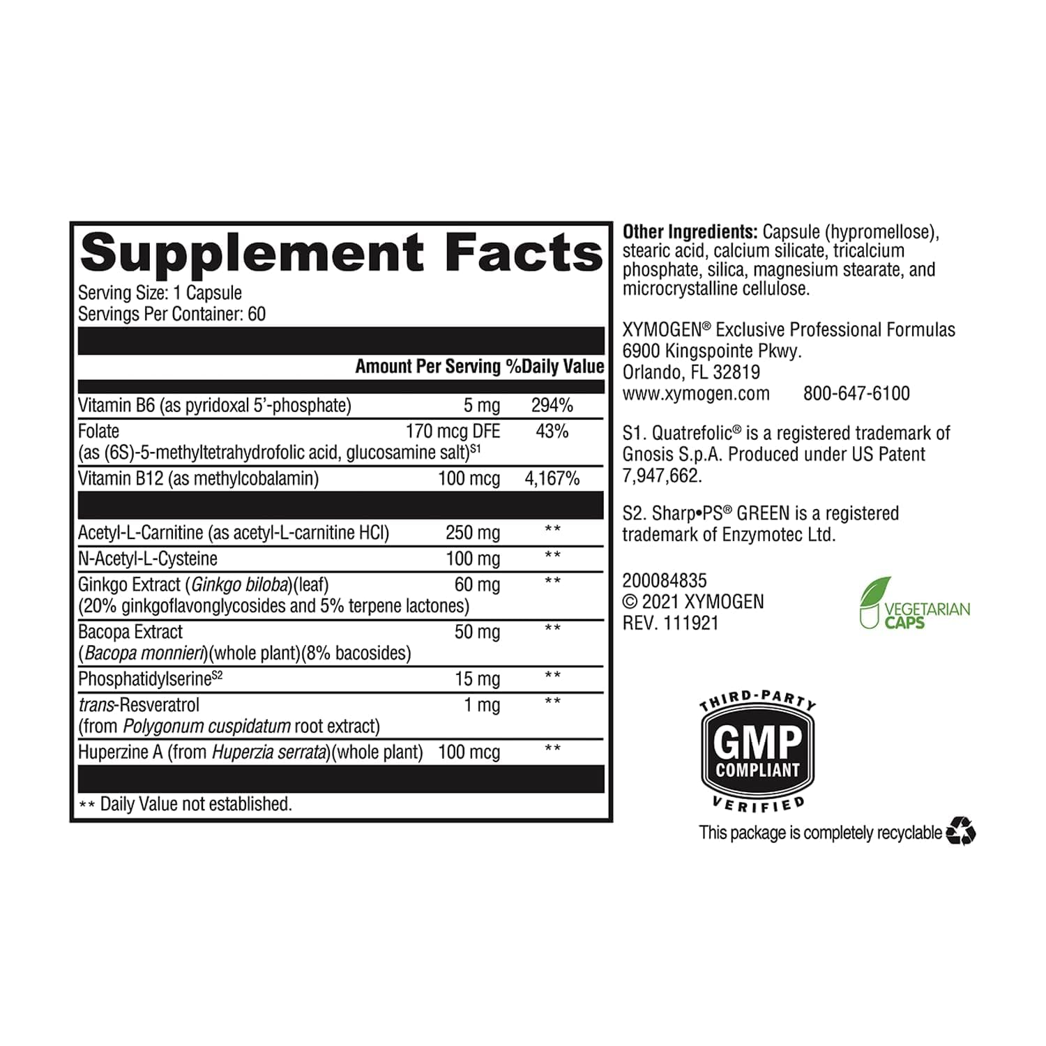 dairy-free brain health supplements
