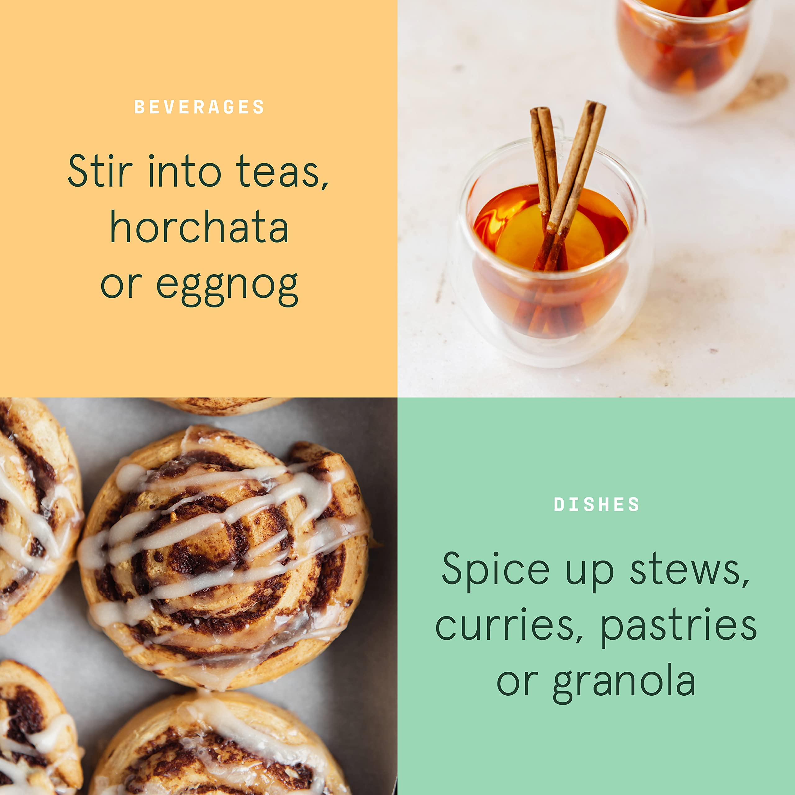 dairy-free cinnamon for recipes