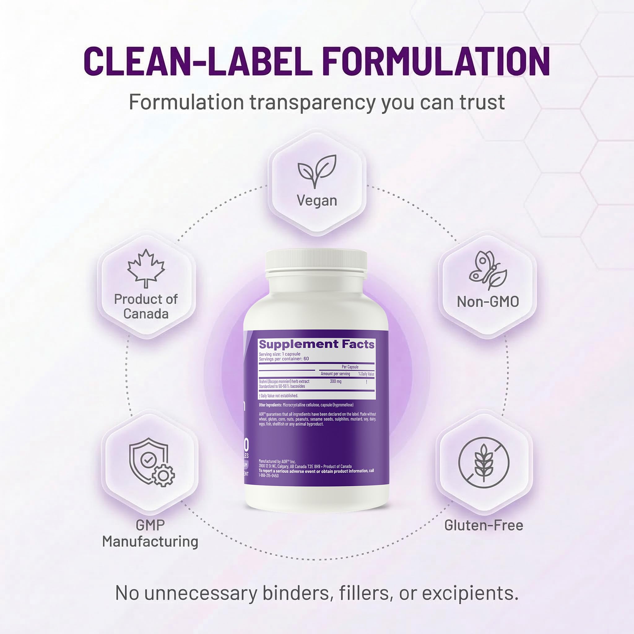 Dairy-free cognitive function aid