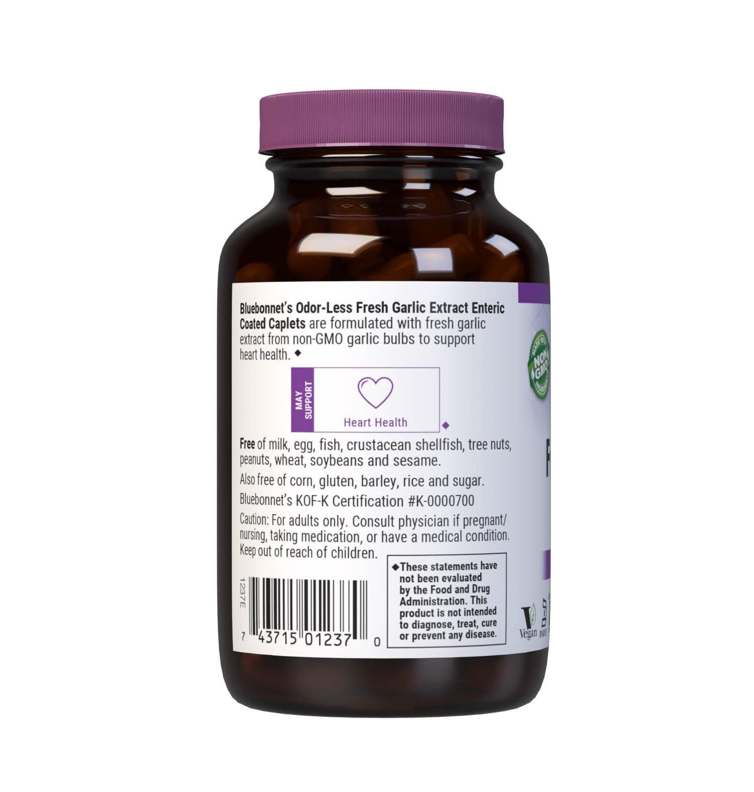 dairy-free garlic extract for vitality