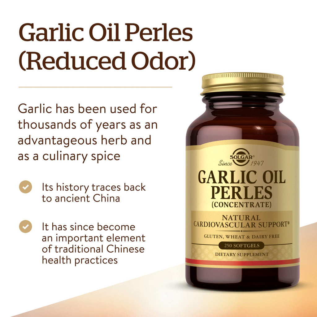 dairy free garlic oil for immunity