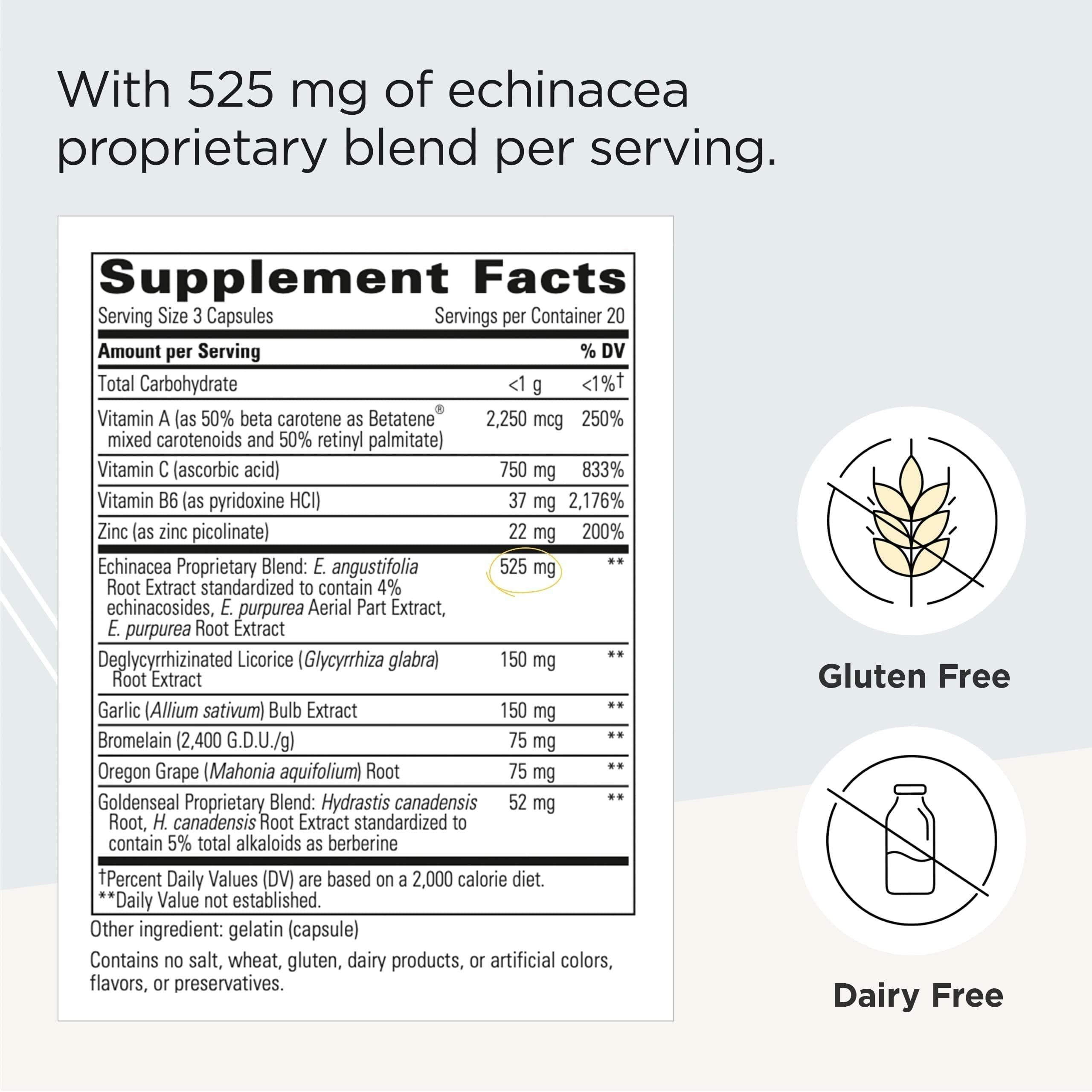 dairy-free immune support vitamins
