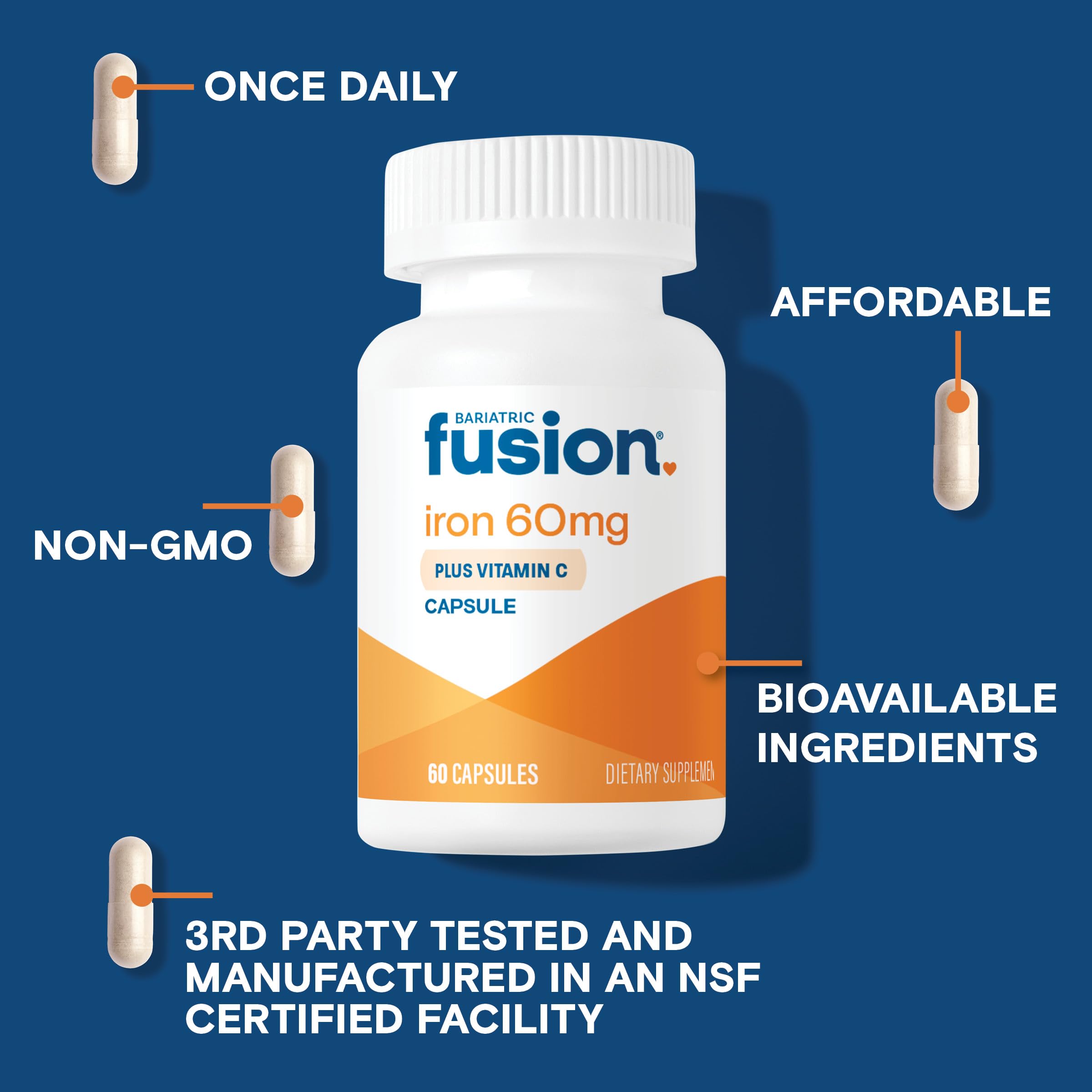 dairy free iron capsules for wellness