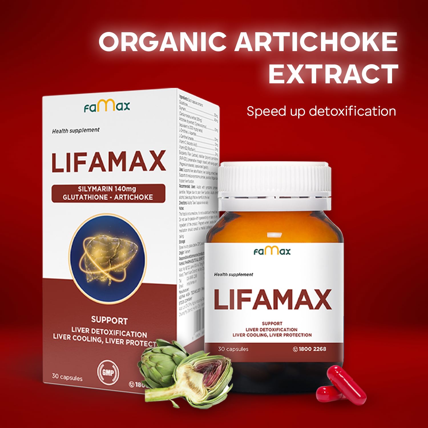 dairy-free liver health capsules