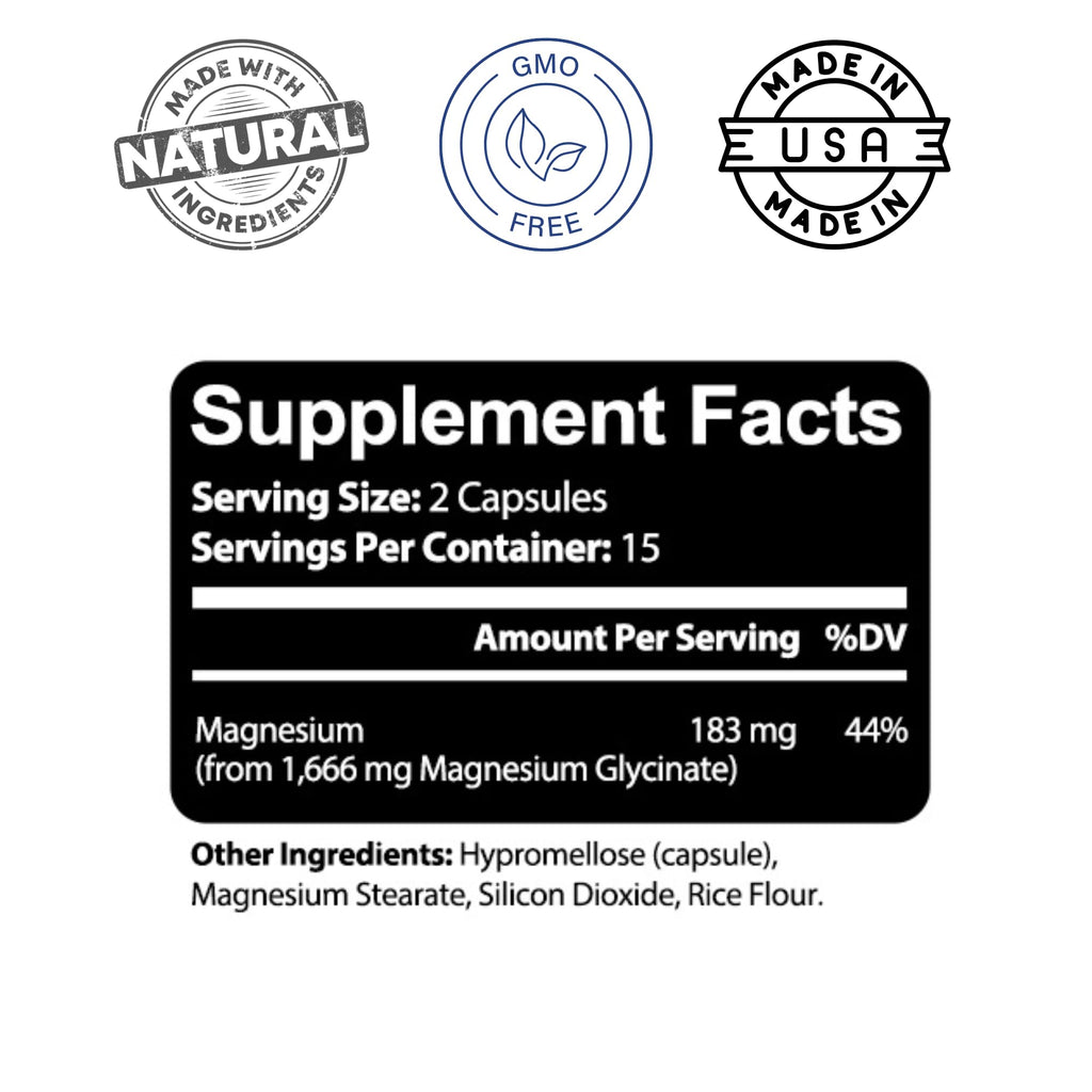 dairy-free magnesium glycinate benefits