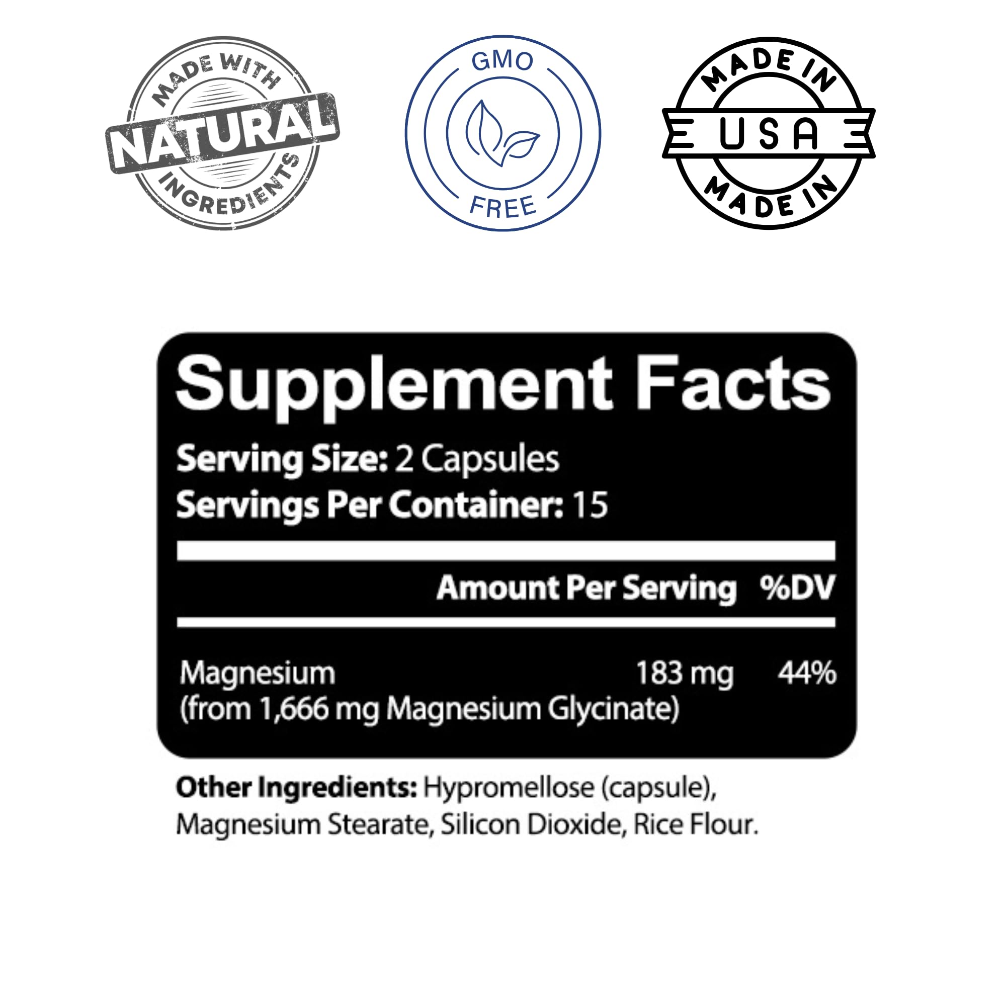 dairy-free magnesium glycinate benefits
