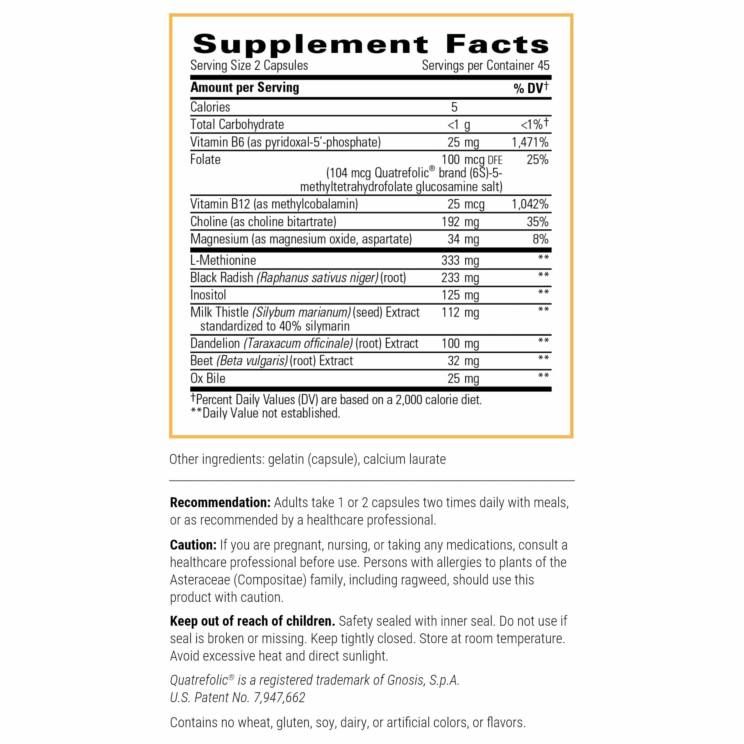 dairy-free milk thistle formula