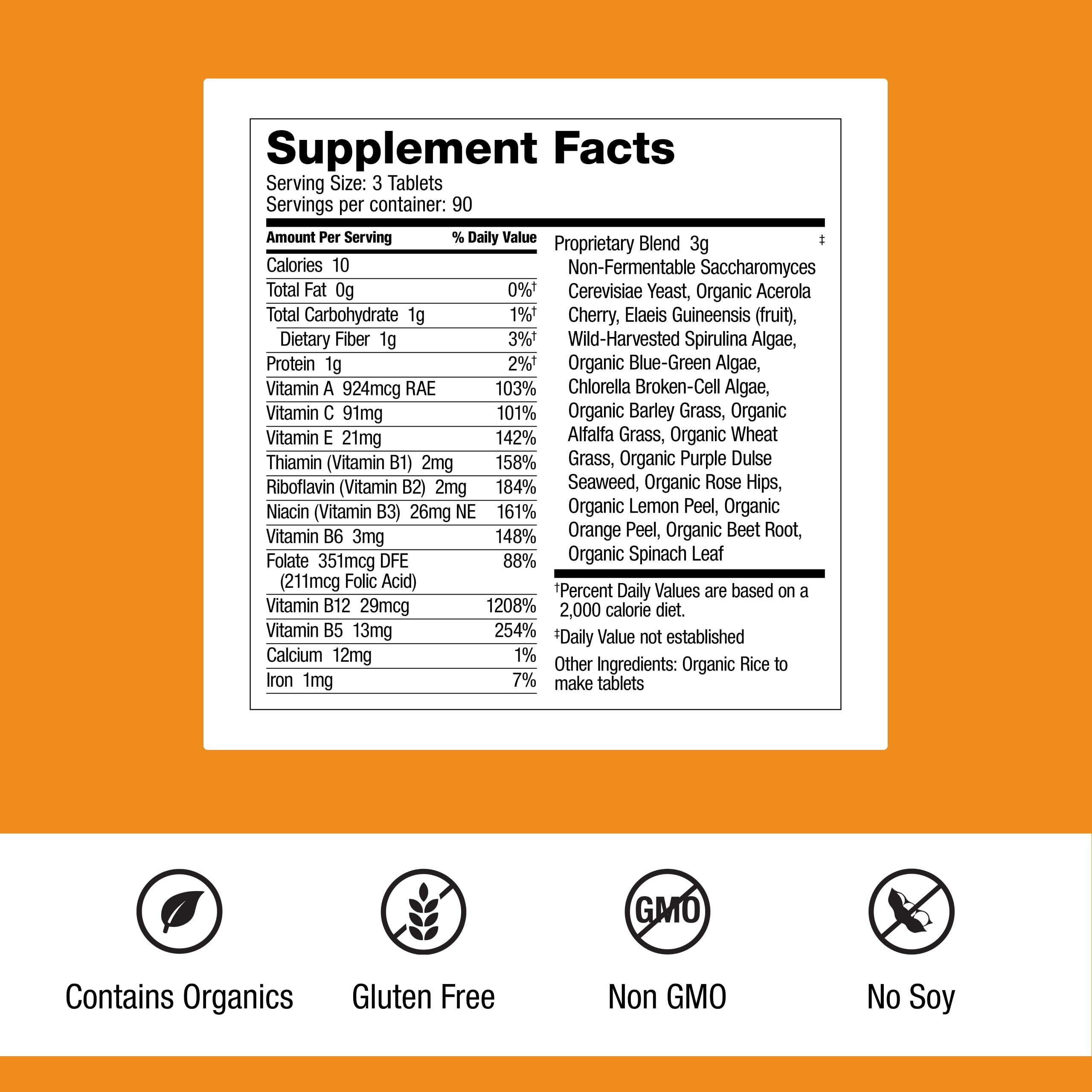 dairy-free mineral supplement capsules