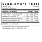 Dairy free probiotic capsules for digestion