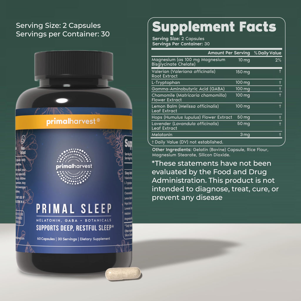 dairy free sleep aid with valerian