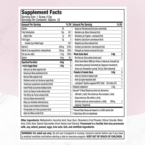 dairy free superfood powder for wellness