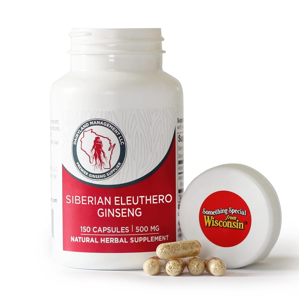 Dairyland ginseng capsules for energy