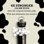 DairyPill lactase supports digestive health