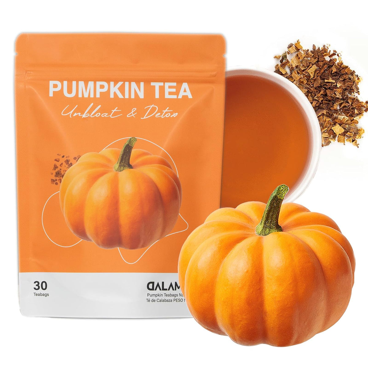 DALAMHARI pure pumpkin tea bags