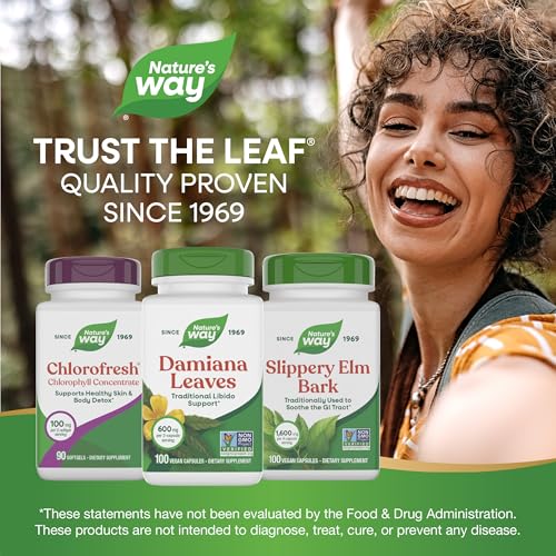 Damiana capsules for overall wellness