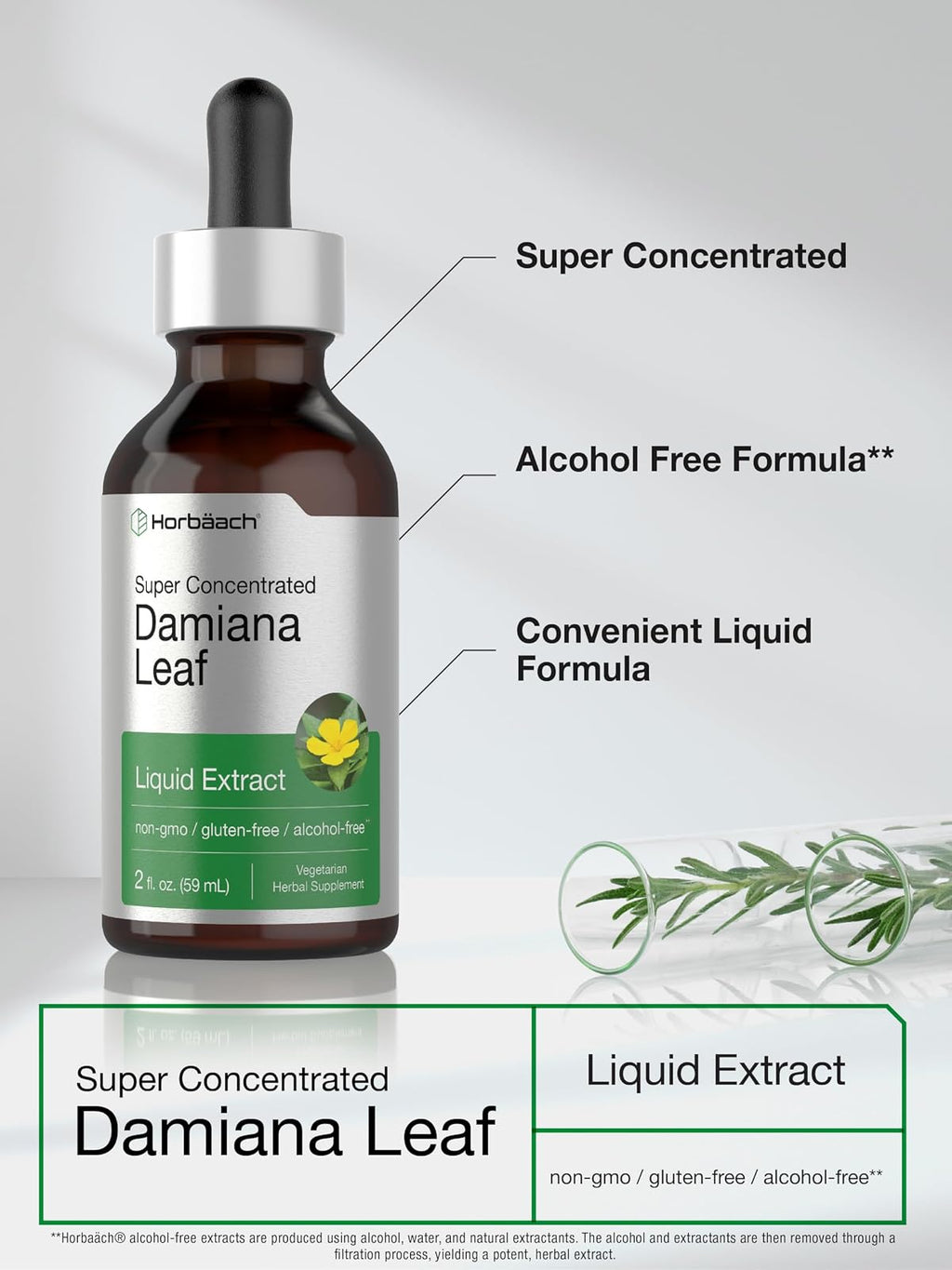 Damiana Leaf extract for relaxation