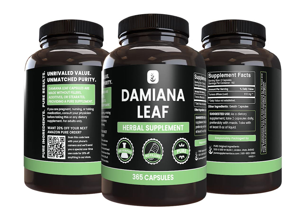 damiana leaf for vitality