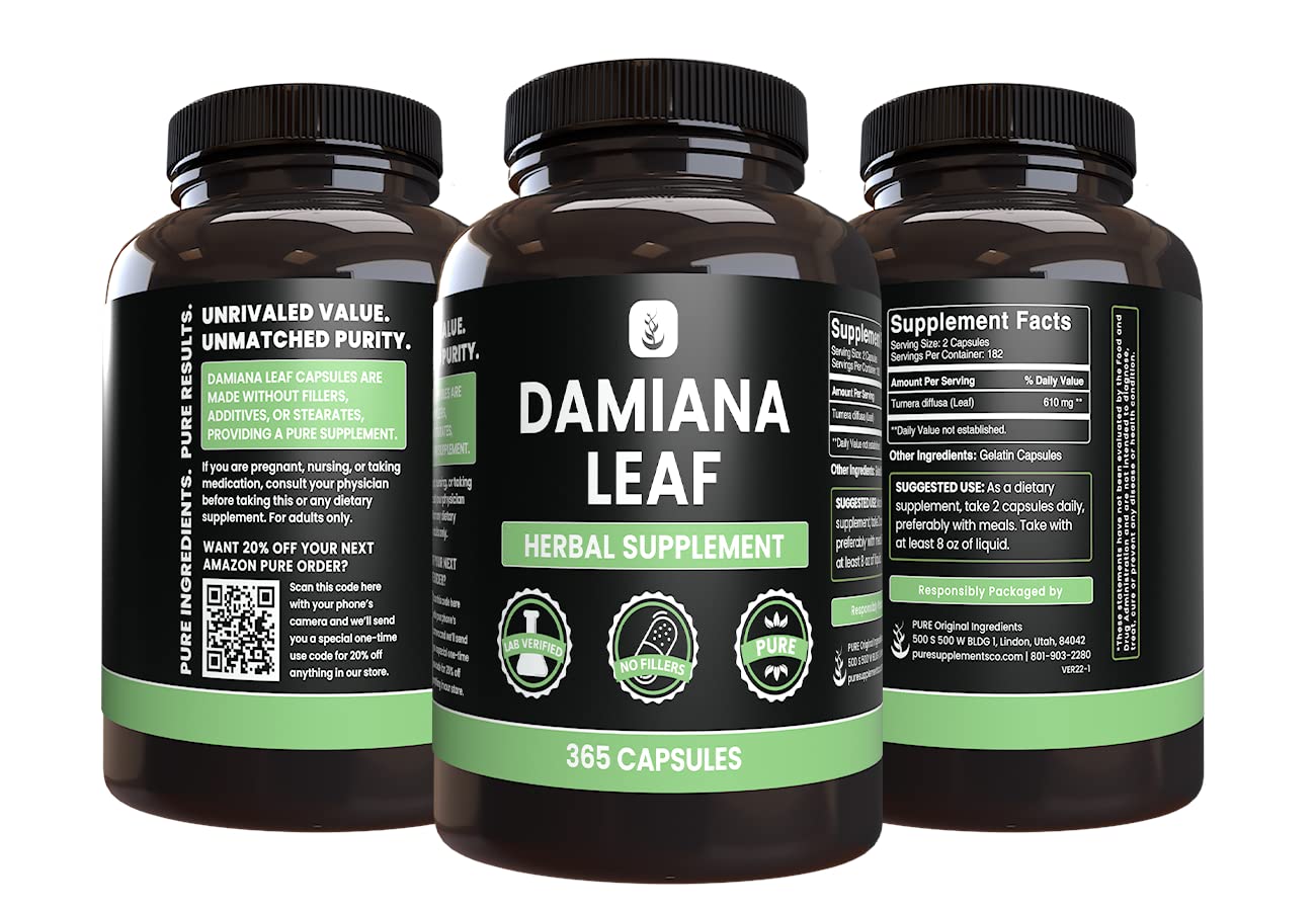 damiana leaf for vitality