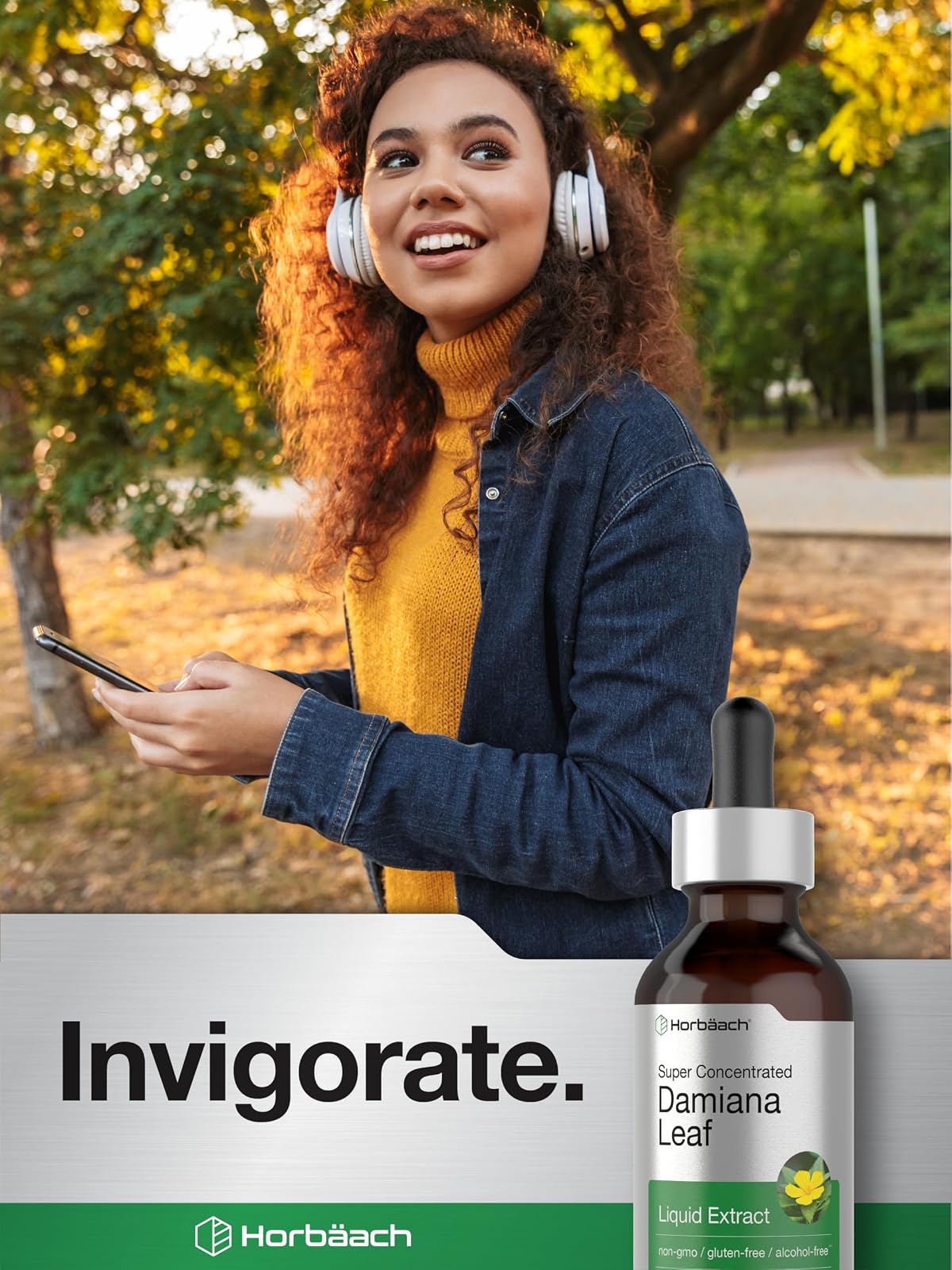 Damiana Leaf tincture for energy