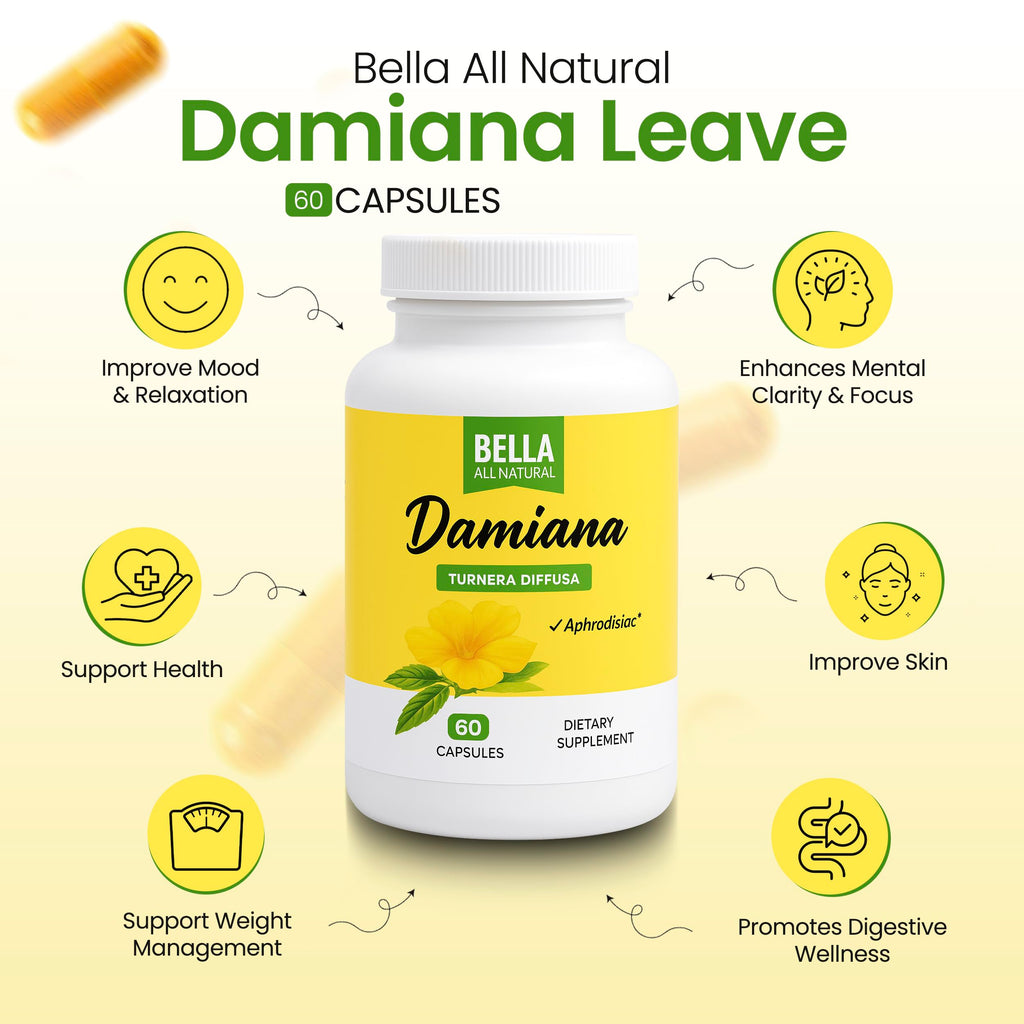 damiana leaves for mood enhancement