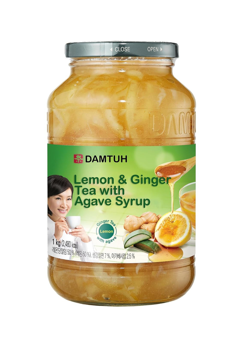 Damtuh agave ginger lemon tea
