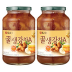 Damtuh honey ginger tea jar