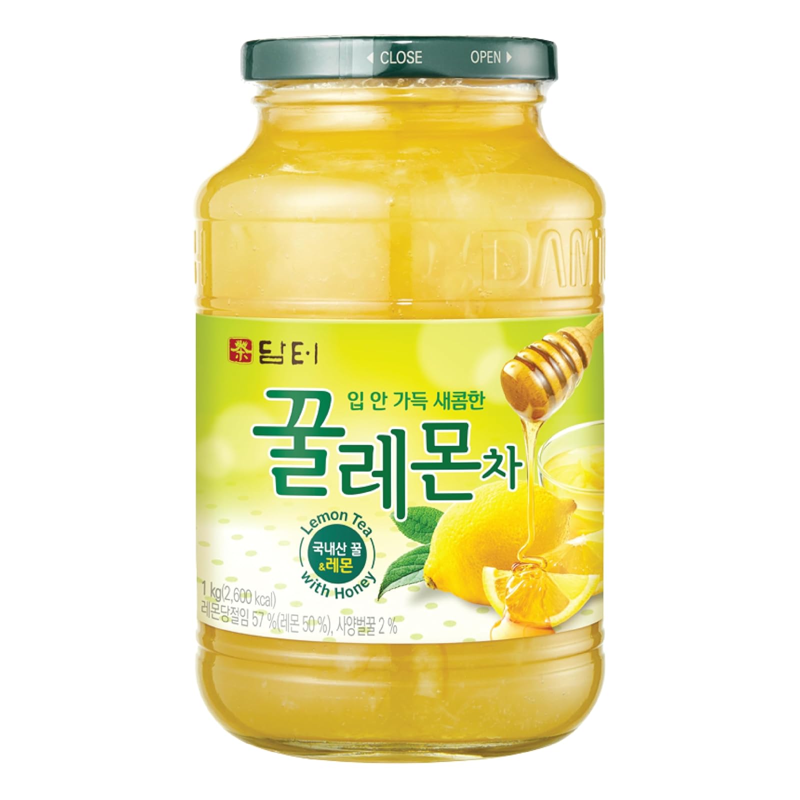 Damtuh honey lemon tea jar