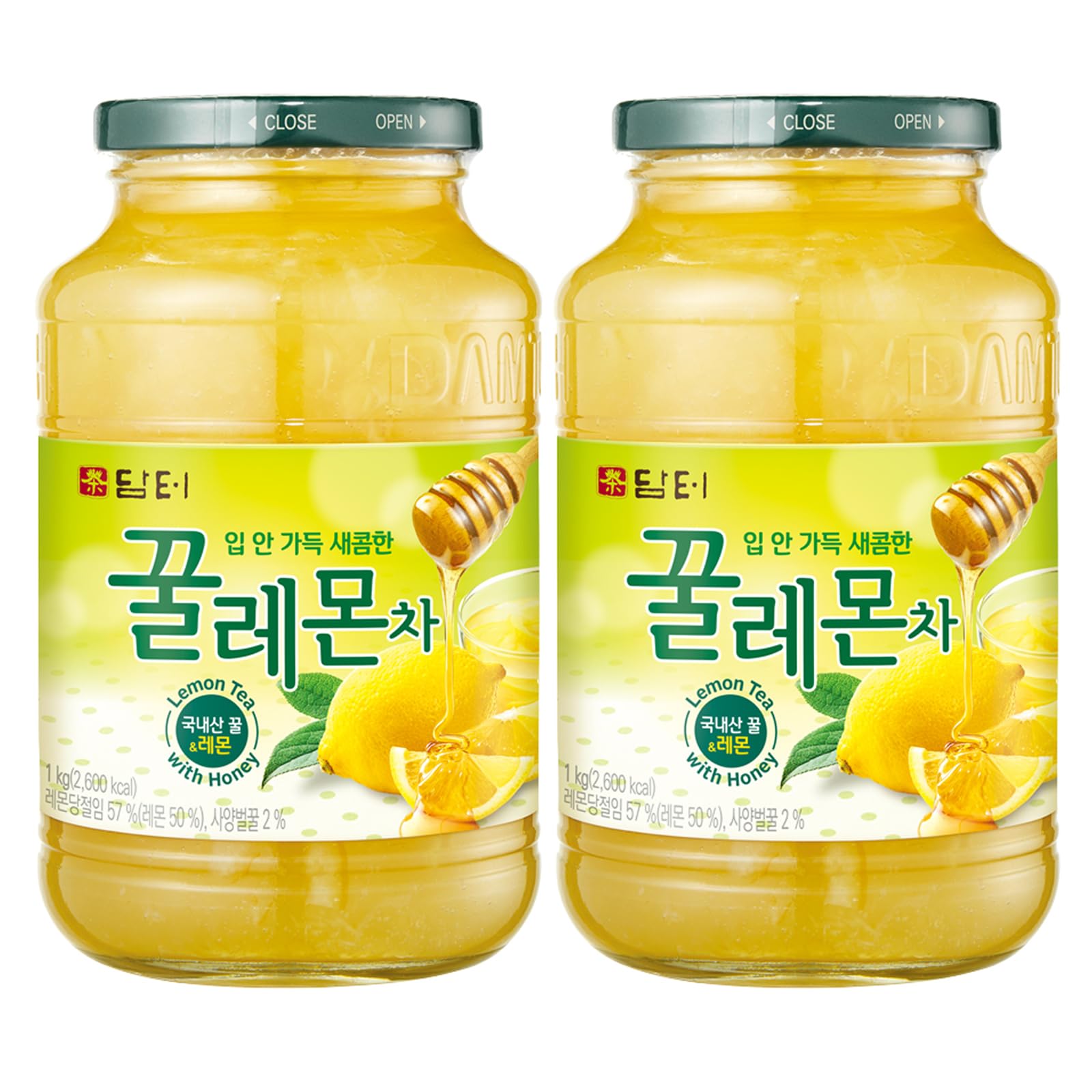 Damtuh Korean honey lemon tea jar