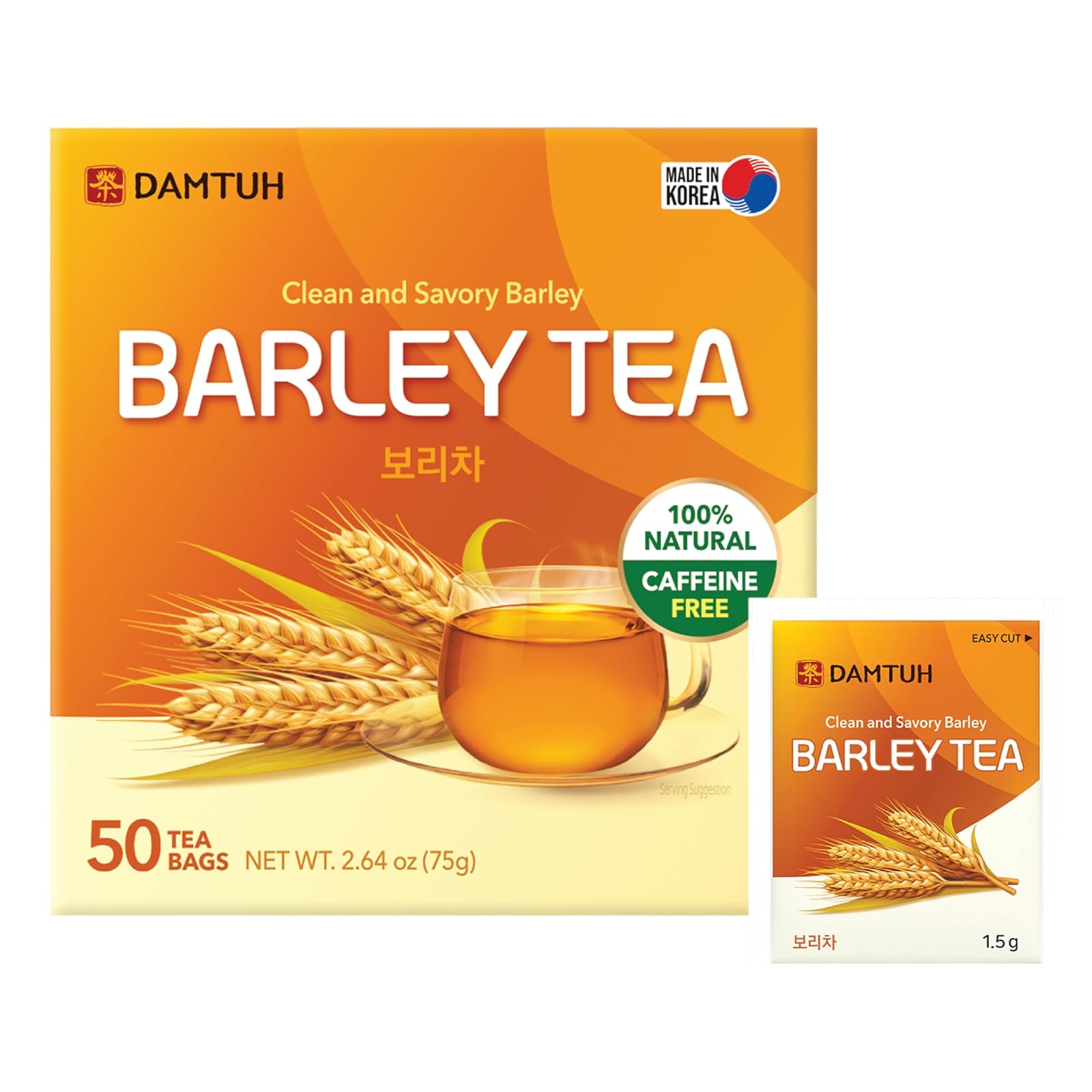 Damtuh roasted barley herbal tea bags