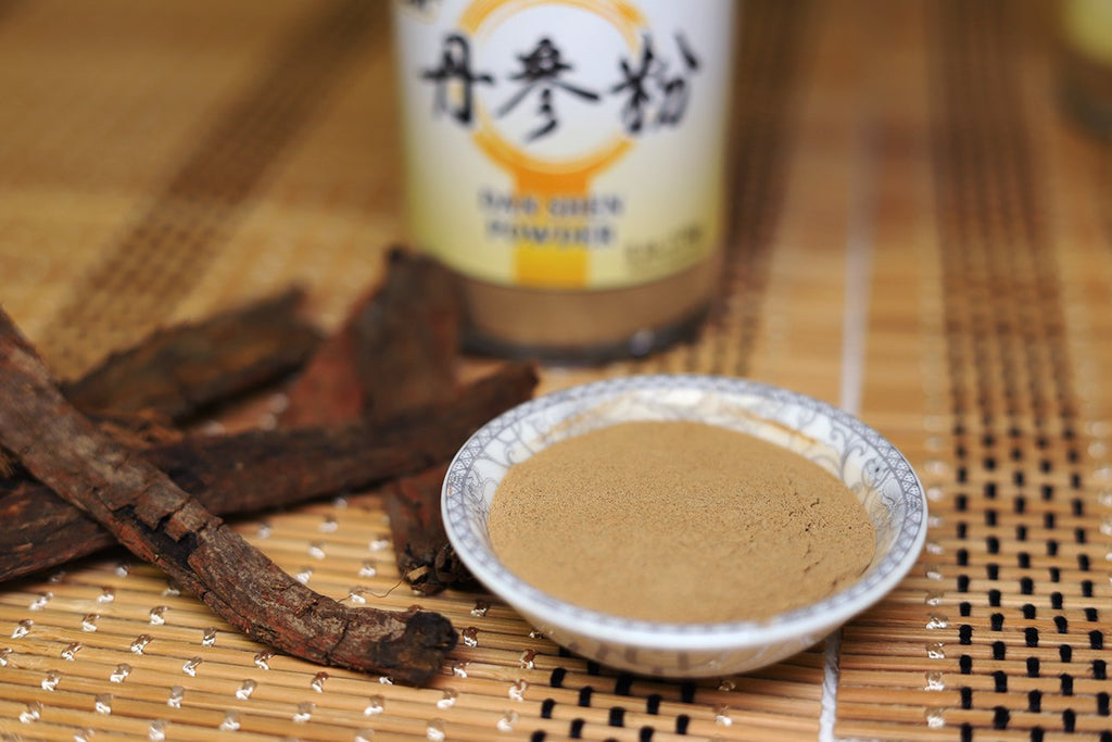 Dan Shen herbal remedy powder