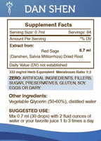 Dan Shen tincture immune support