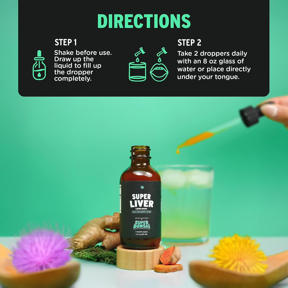 Dandelion and turmeric wellness blend